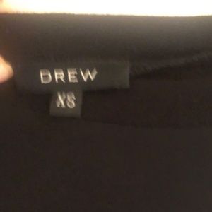 DREW | Tops | Drew Leather Detail Long Sleeved Shirt | Poshmark